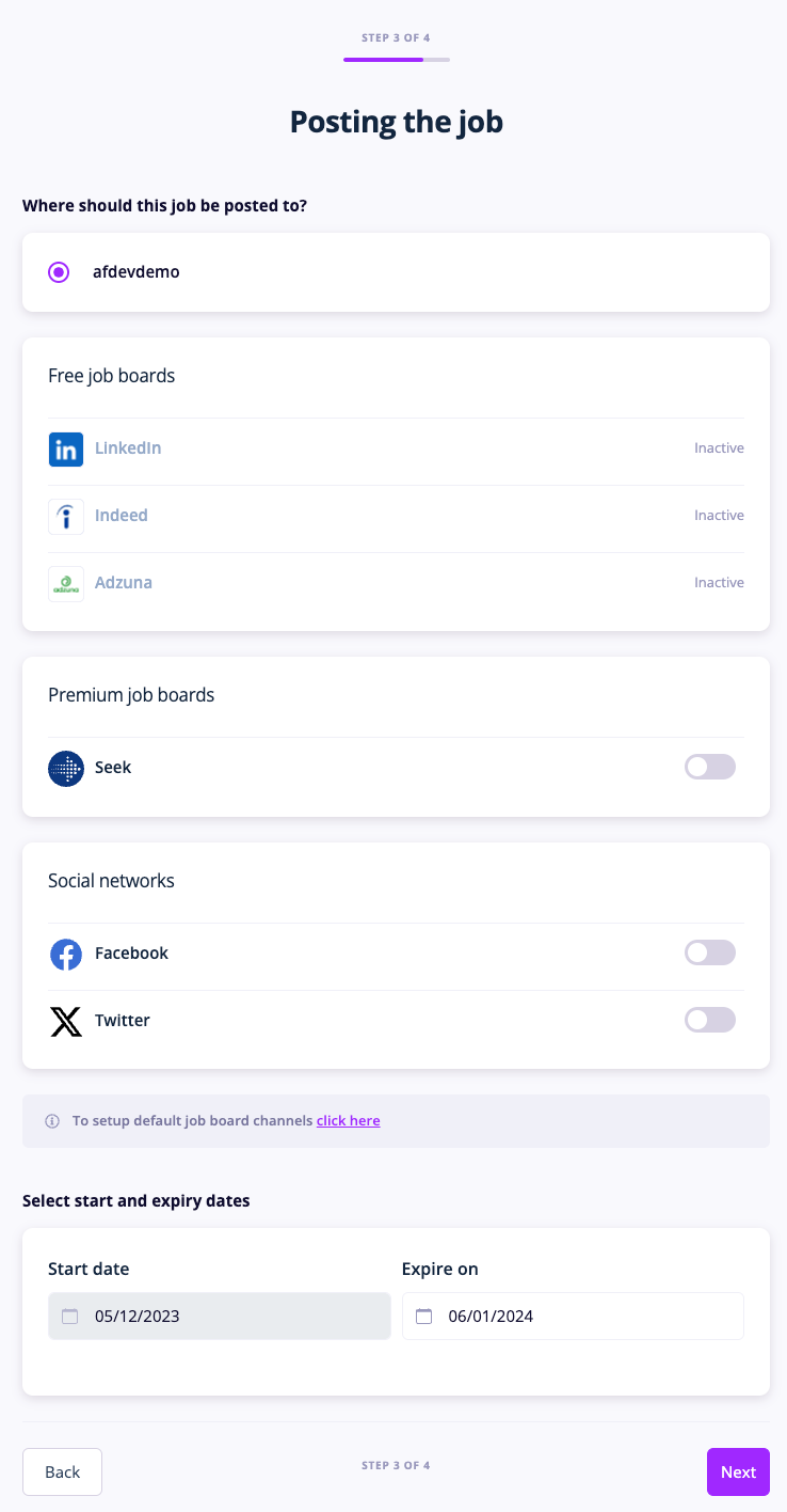 How do I post a job?